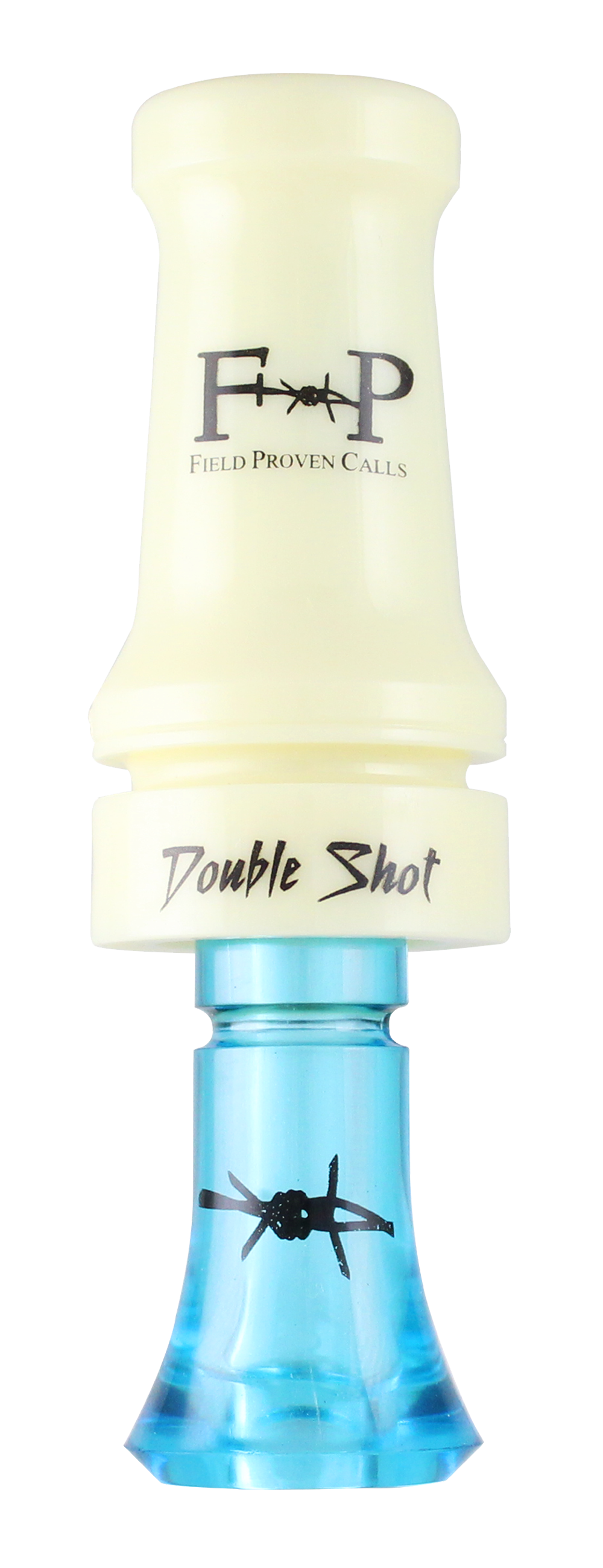 Field Proven Calls Double Shot Poly Duck Call - Ivory/Ice | Bass Pro Shops